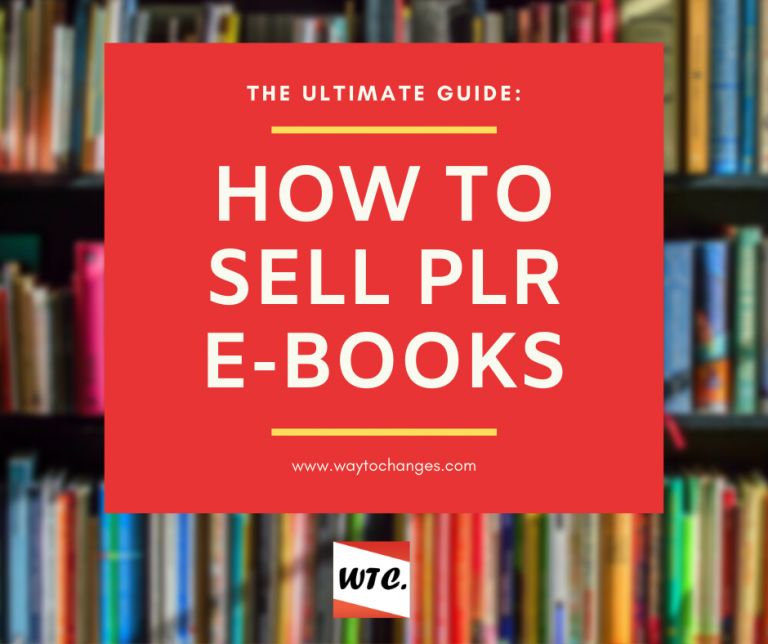 How To Sell PLR eBooks in 2024 - Make Money With PLR