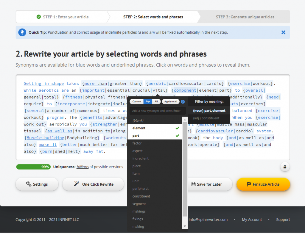 Spin Rewriter Review 2022 - Is It Really Worth It? – Way To Changes